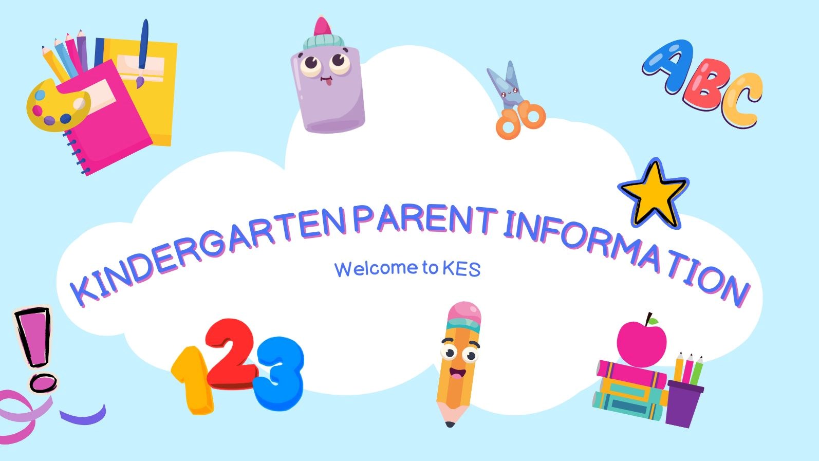 Parent Information for Rising Kindergarteners